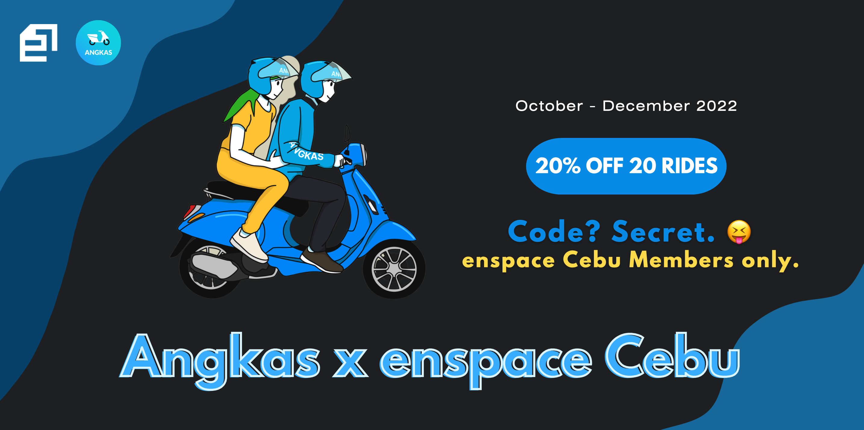 Angkas partners with enspace Cebu for Christmas season exclusive Promo ...
